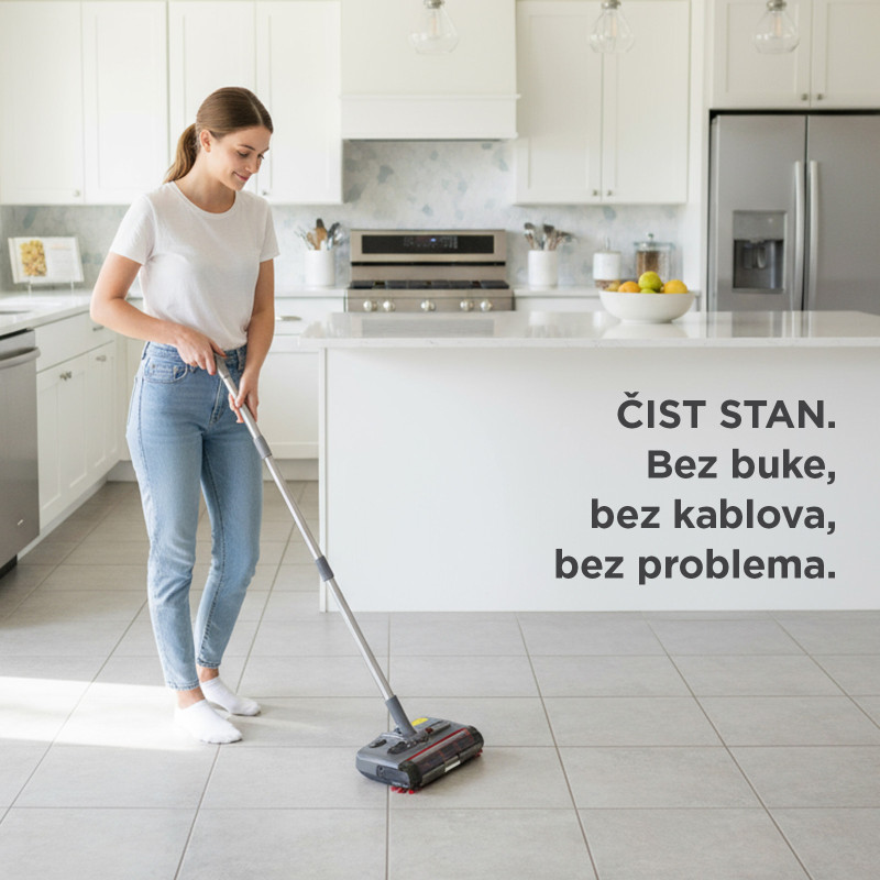 Vitapur električna metla Rosmarino Clean Sweep - Vitapur.ba