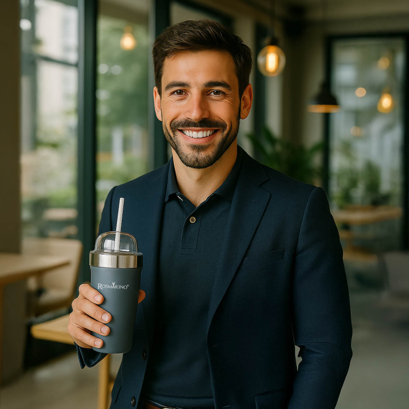 Termo čaša Rosmarino Sip`n`Chill 500 ml – plava - Vitapur.ba