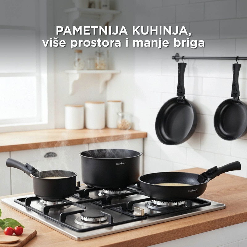 Vitapur 12-dijelni set posuđa Rosmarino Click&Cook - Vitapur.ba