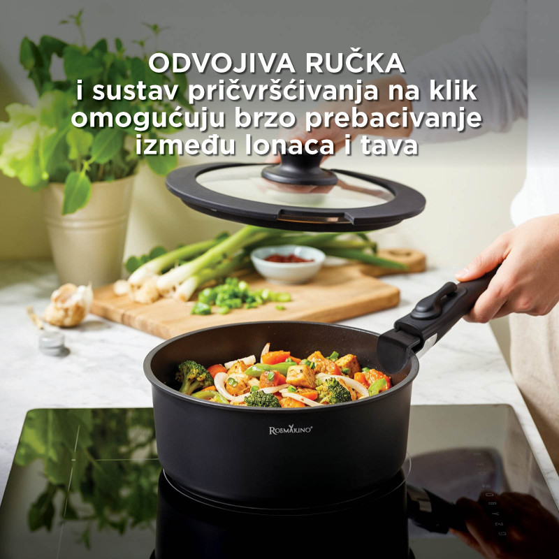 Vitapur 12-dijelni set posuđa Rosmarino Click&Cook - Vitapur.ba